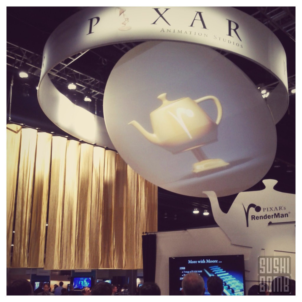 SIGGRAPH 2014 | PIXAR RENDERMAN WALKING TEAPOT COLLECTION – SUSHIBOMB